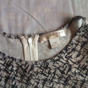 Kenar | Tops | Kenar Dressy Lined Tank Contemporary Print Sp | Poshmark